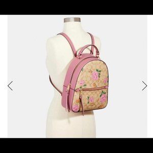 Coach | Bags | Nwt Coach Jordyn Floral Rose Backpack | Poshmark